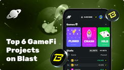 Top 6 GameFi Projects Building on Blast L2 | Rollspace